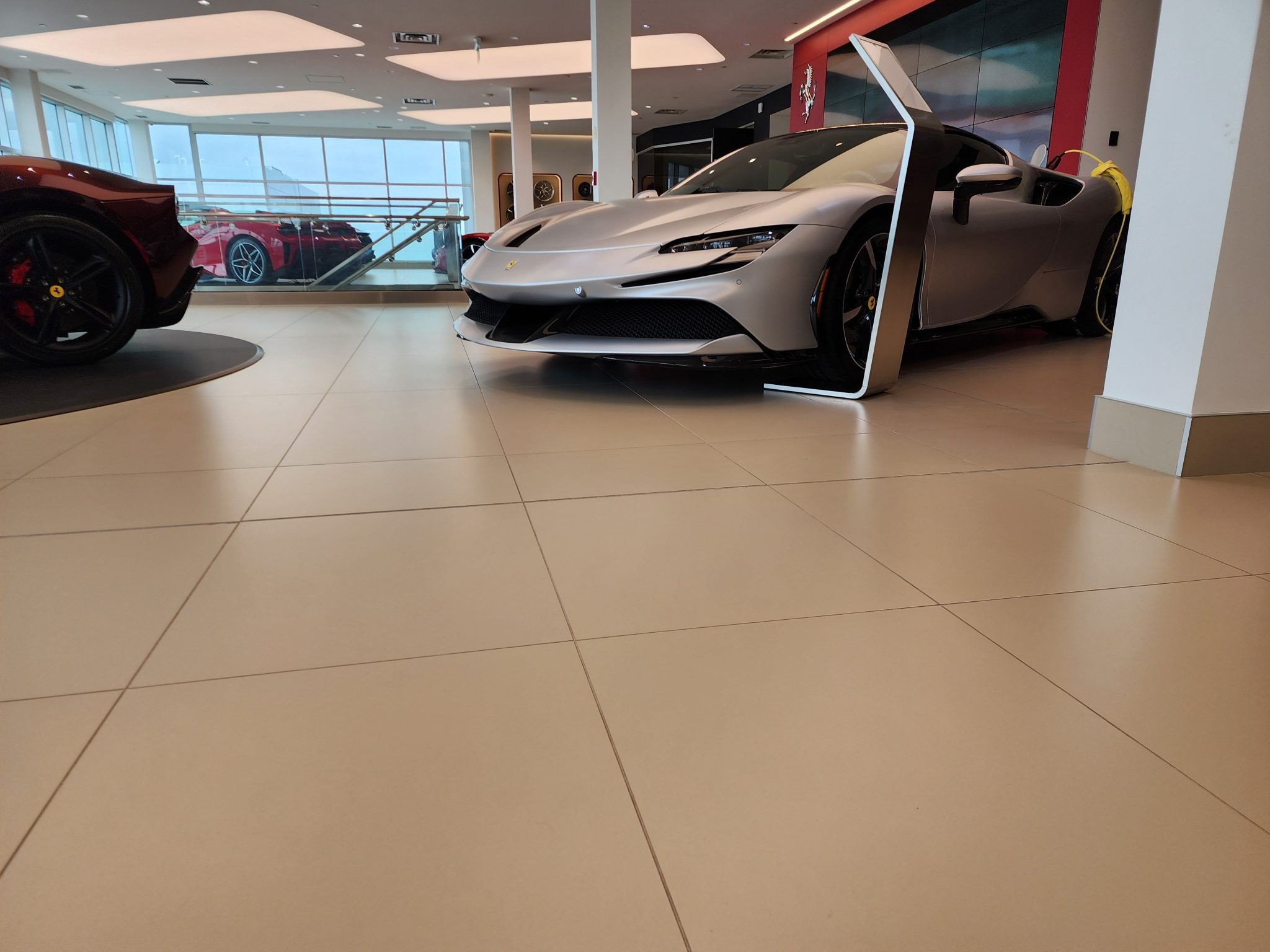 Calgary Ferarri Dealership – Liquid Stone Floors