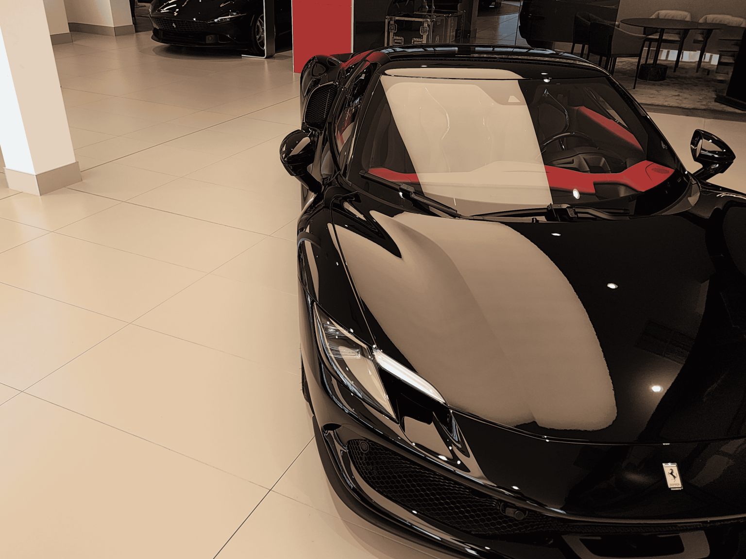 Calgary Ferarri Dealership – Liquid Stone Floors